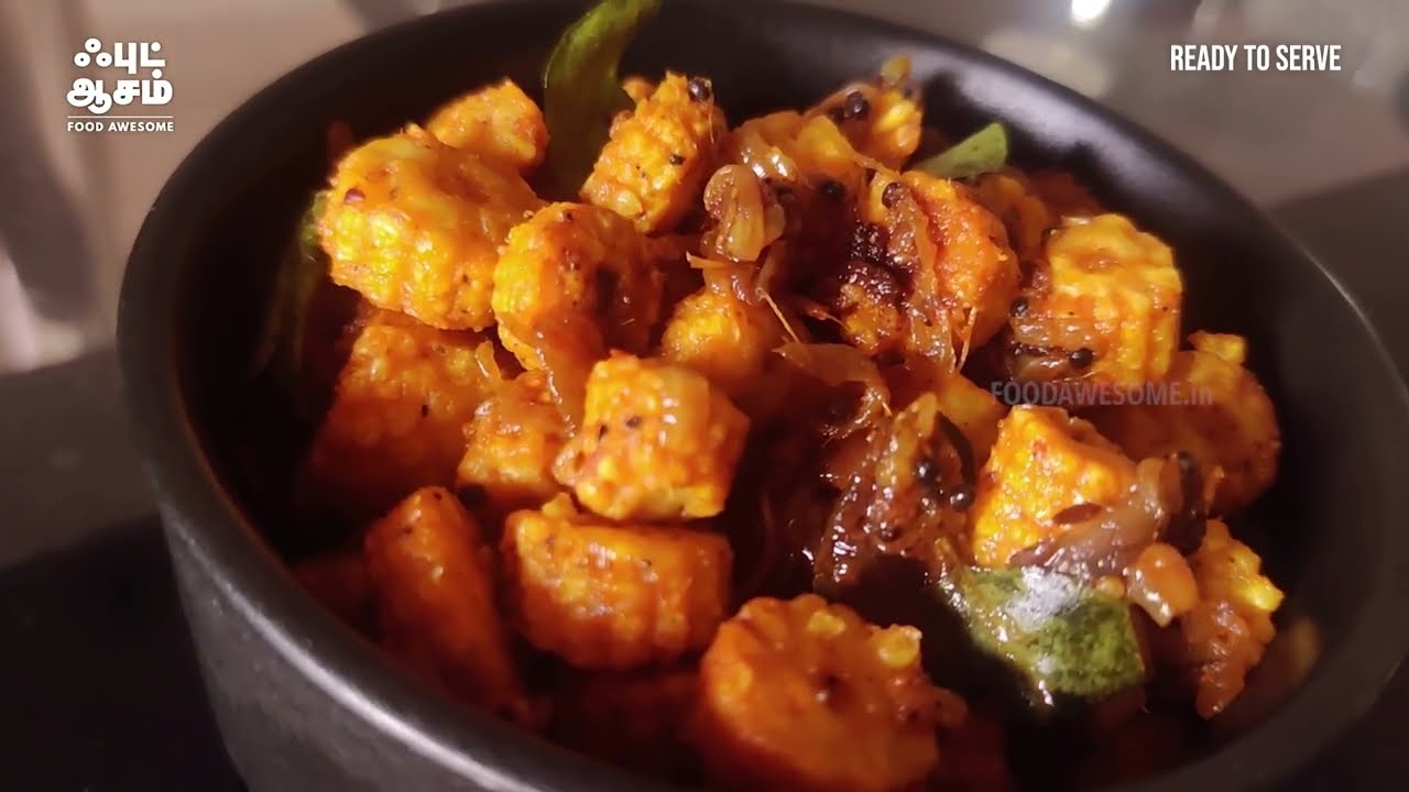 Baby Corn Pepper Fry -Baby Corn Fry/- Starter Recipe - Chili Chili