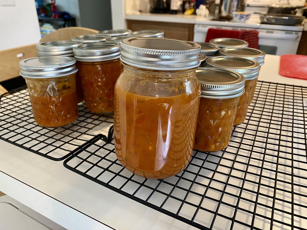 Red Chilli Garden Salsa - Medium and Hot - Chili Chili