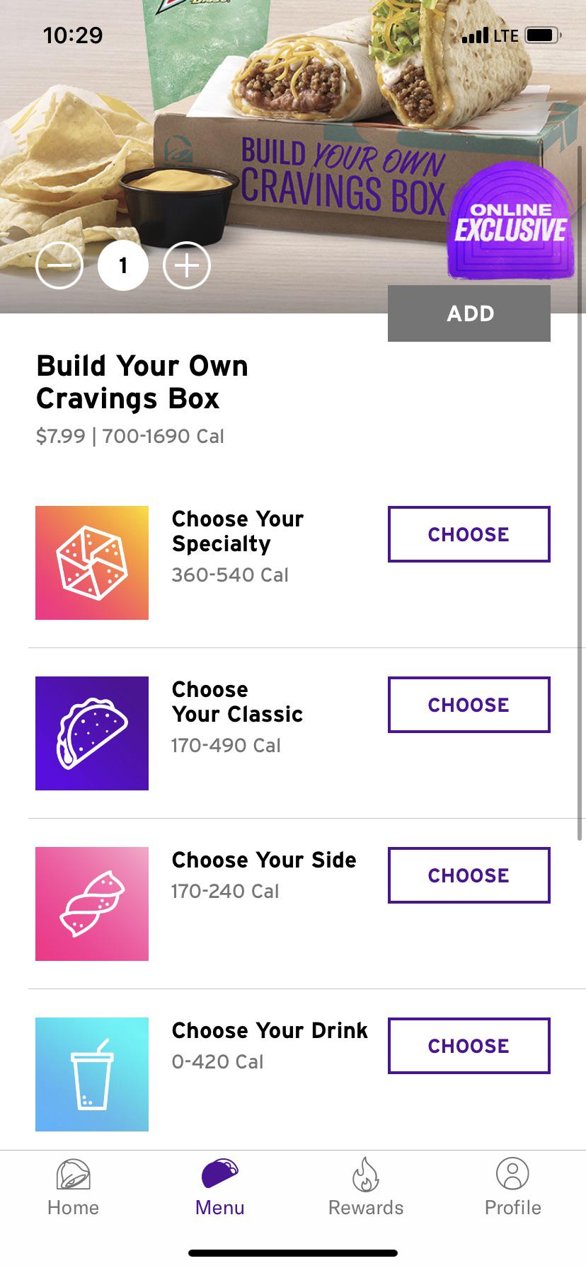 Am I tripping? Did they get rid of the taco in the cravings box ...