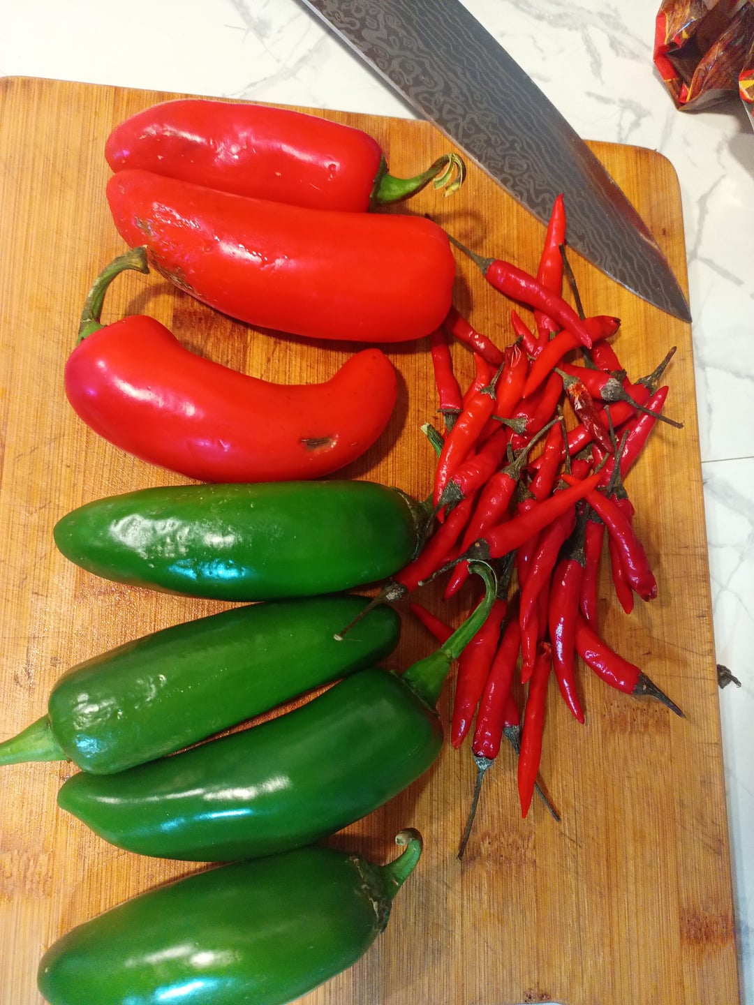 My monthly fresh pico I've been making for 20 years. red and green ...