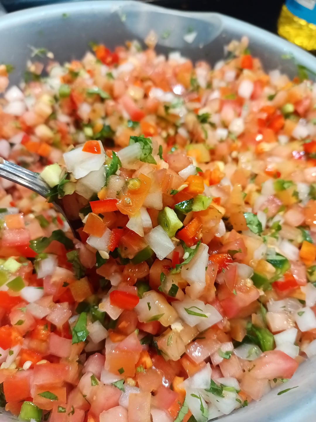 My monthly fresh pico I've been making for 20 years. red and green ...