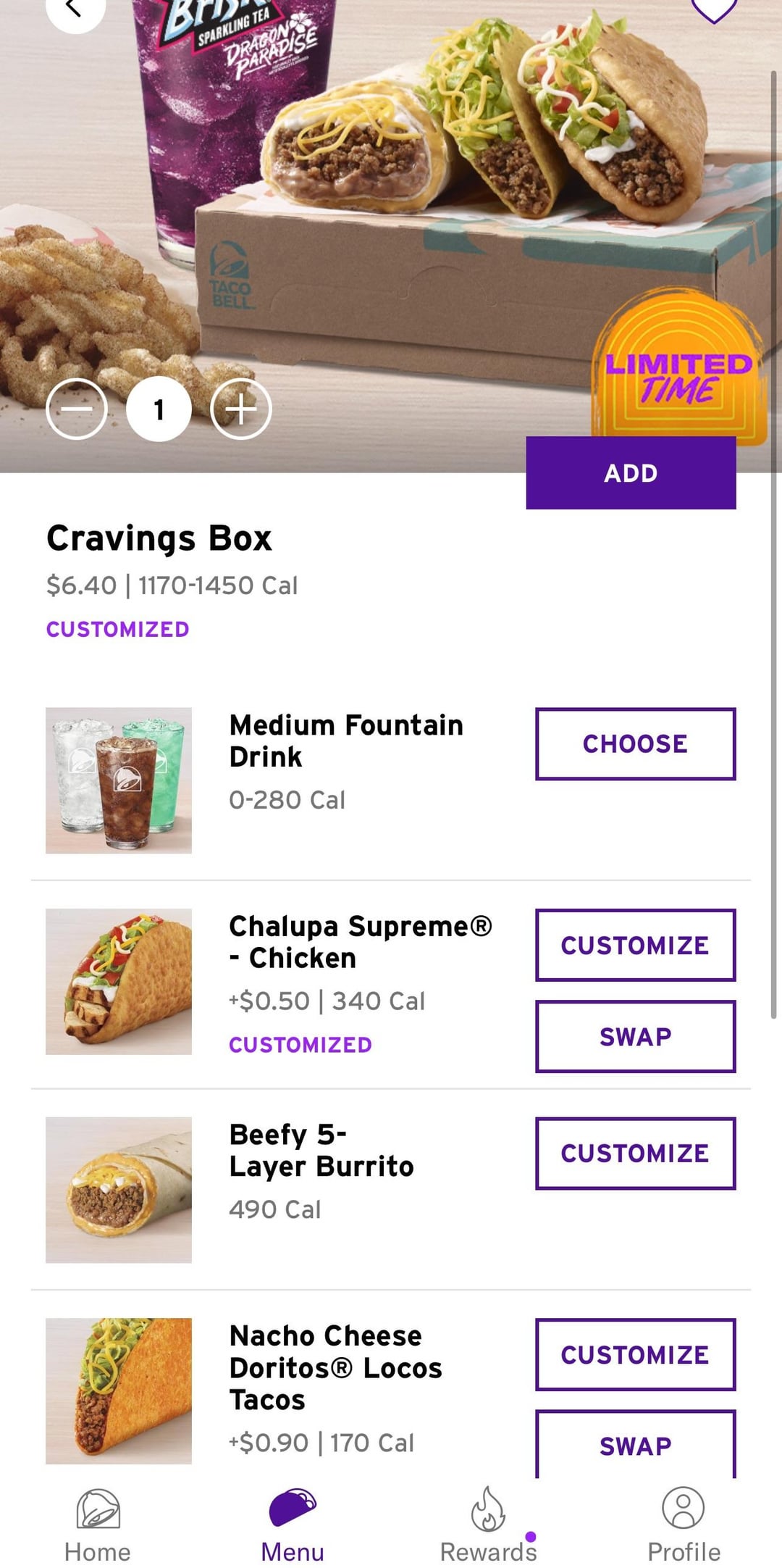 There's literally no reason to get the deluxe craving box - Chili Chili
