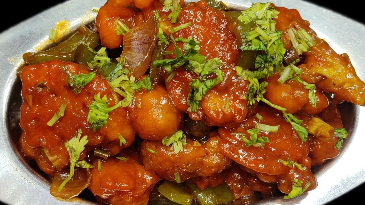 Cauliflower Chilli Recipe | Chilli Gobi Recipe | Gobi Chilli | Gobi ...