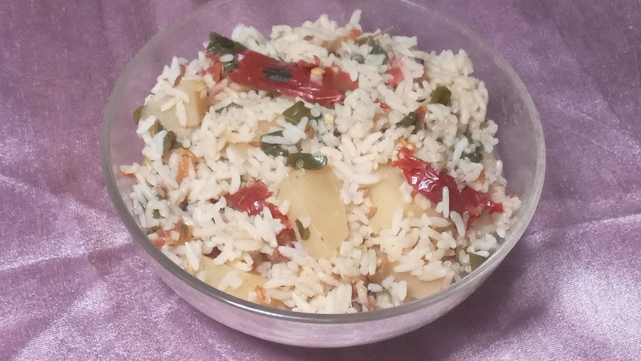 Pepper Potato Moringa Leaf Pilaf | Dinner Recipes | I Love This Rice ...