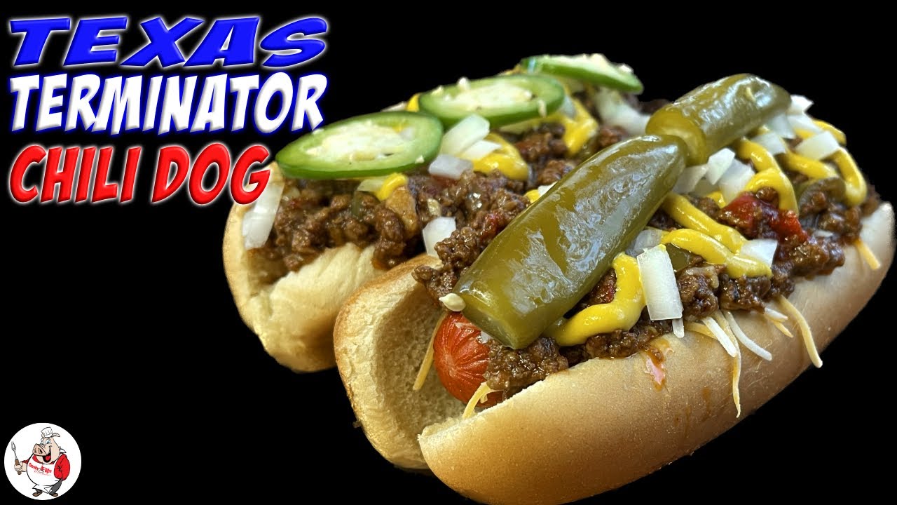 Texas Terminator Chili Dog | 30 Year Old Recipe - Chili Chili