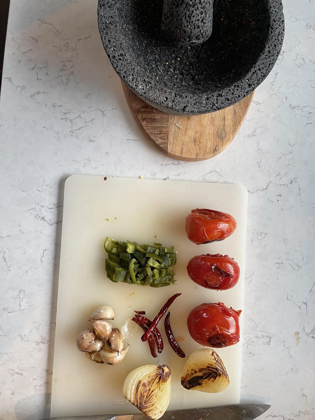 Recent salsa de molcajete - Chili Chili