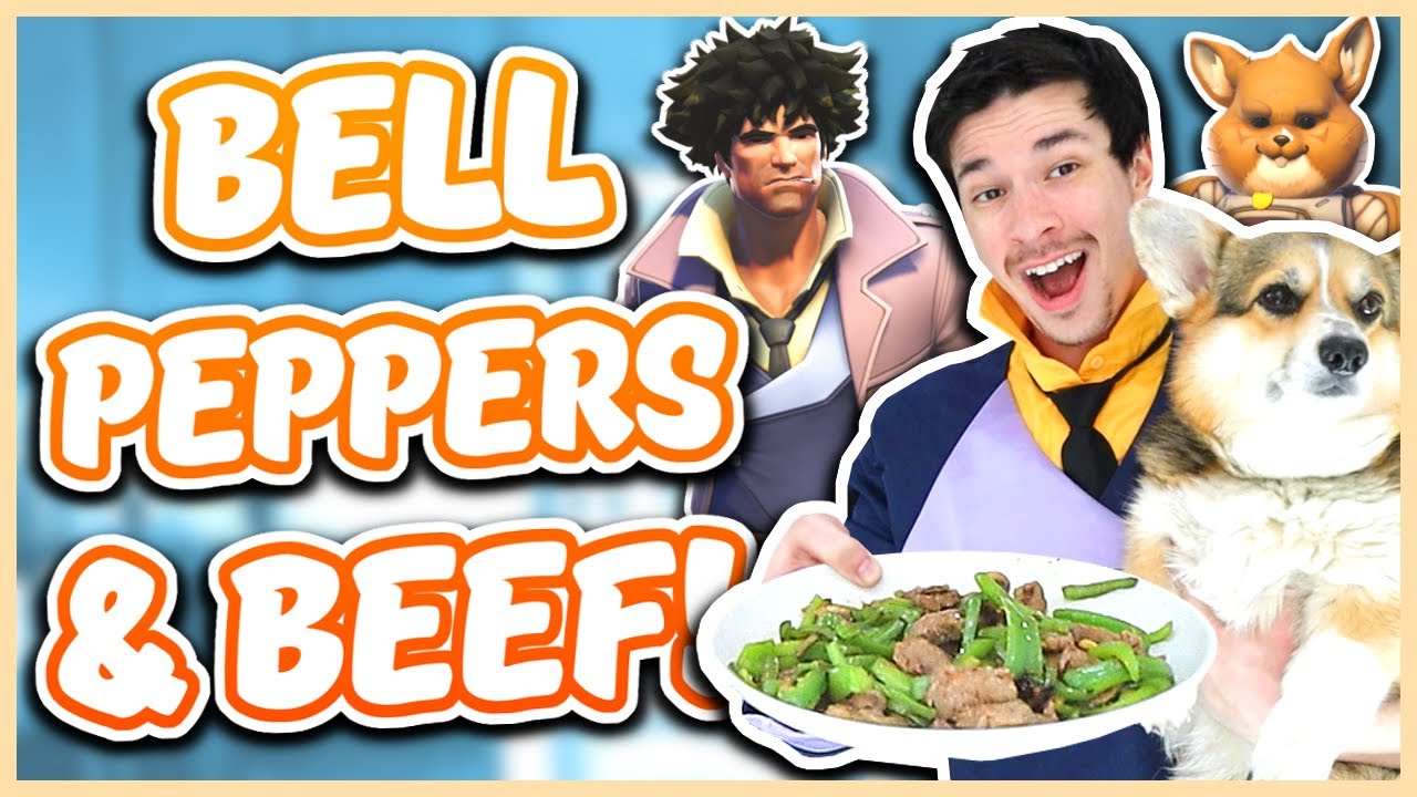 Overwatch 2 - CASSIDY & SPIKE BELL PEPPERS AND BEEF RECIPE (Chef You ...