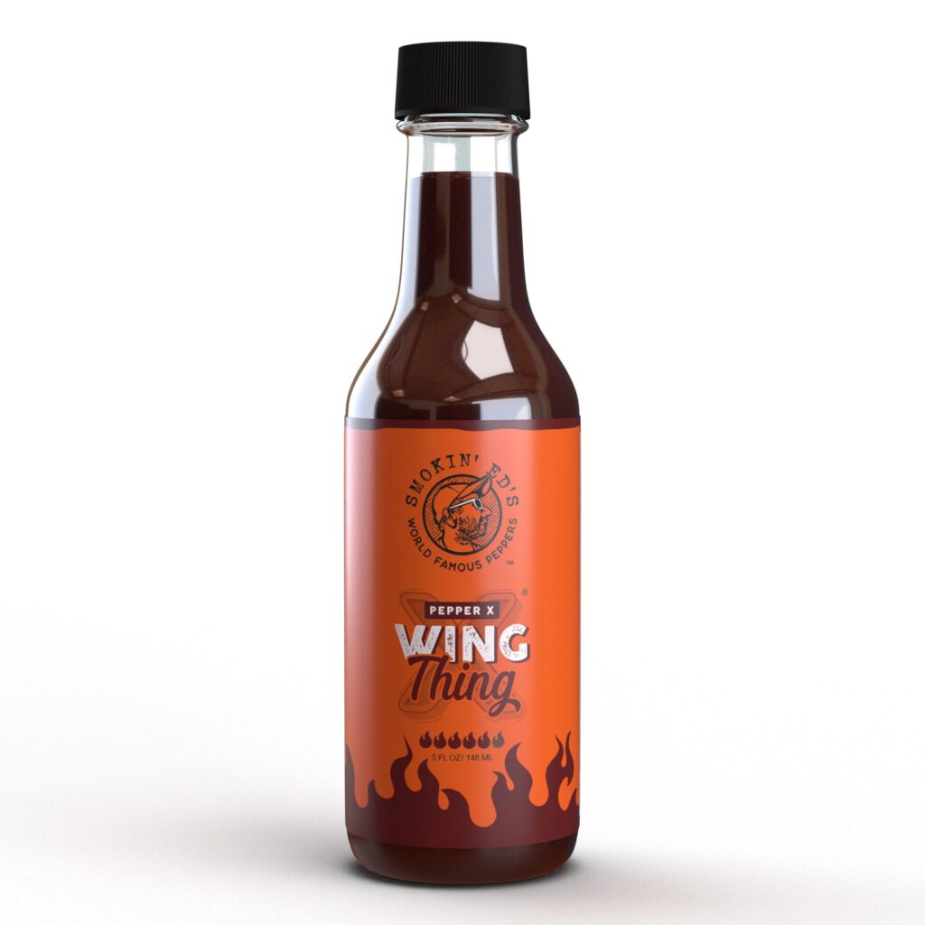 My short review on Smokin' Ed's Wing Thing-Pepper X sauce. - Chili Chili