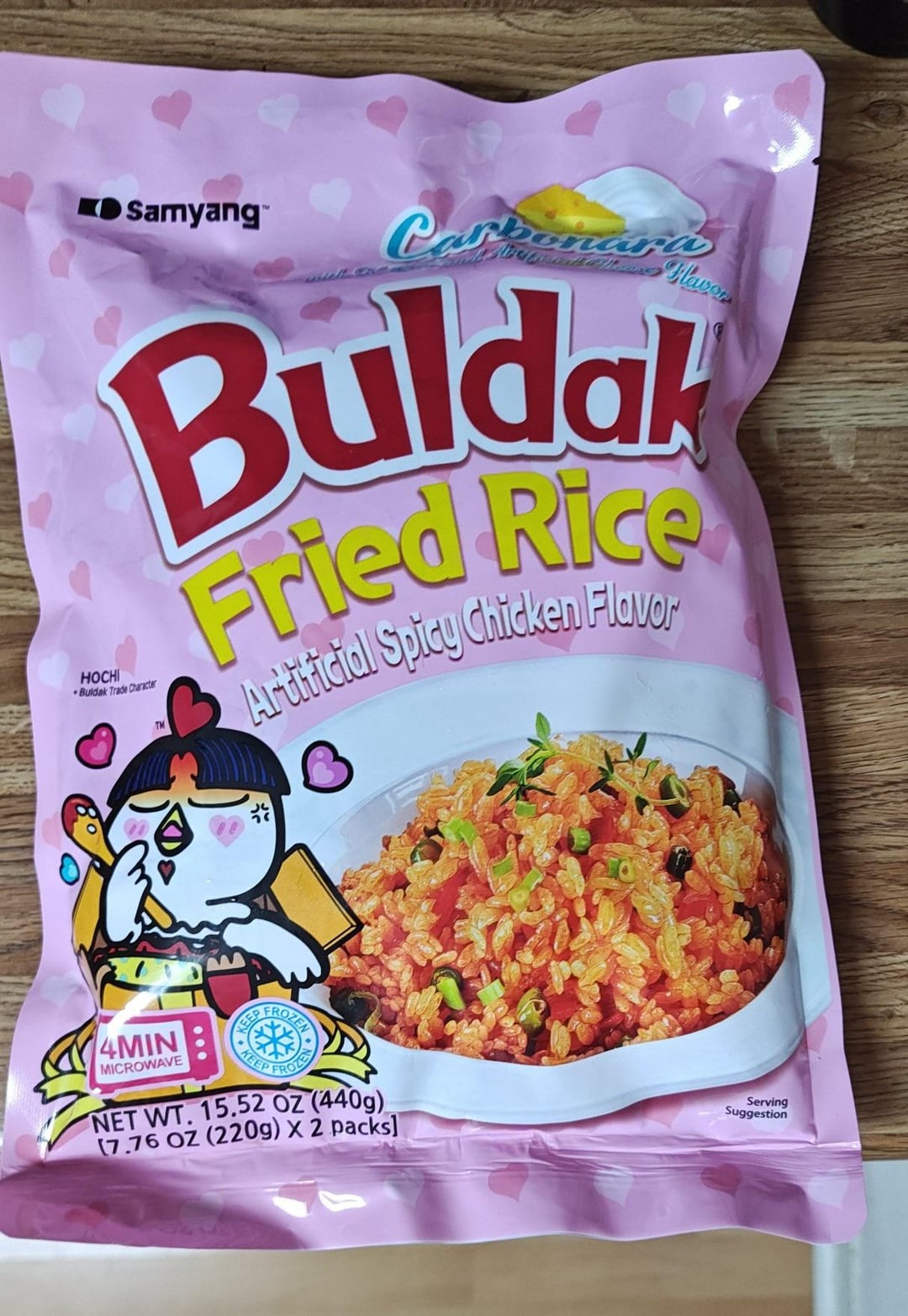 Buldak Carbo Fried Rice & Spicy Ssamjang Chicken - Chili Chili