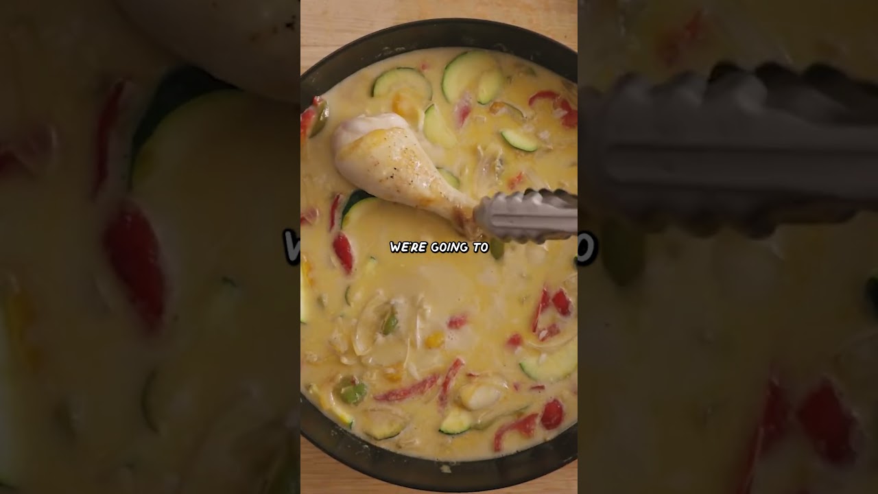 Easiest CHICKEN & RICE One Pot Recipe You'll LOVE! One pot Thai chicken ...