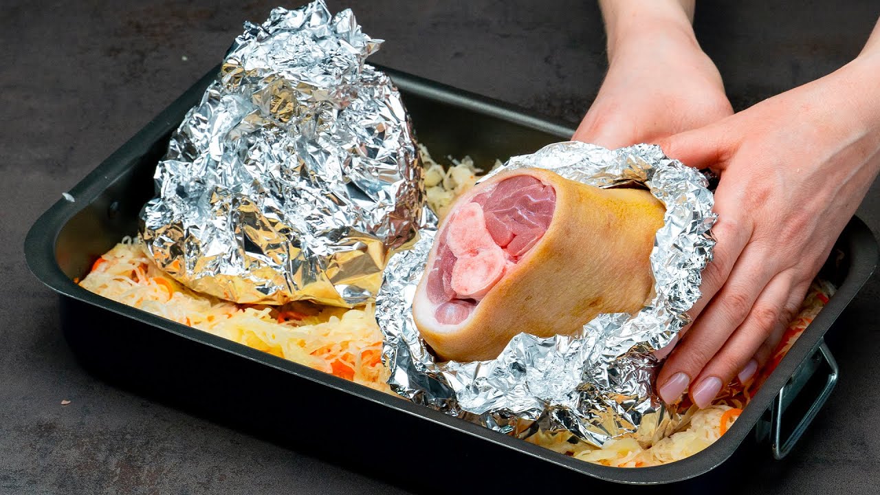 The famous German pork knuckle recipe, which conquered everyone ...