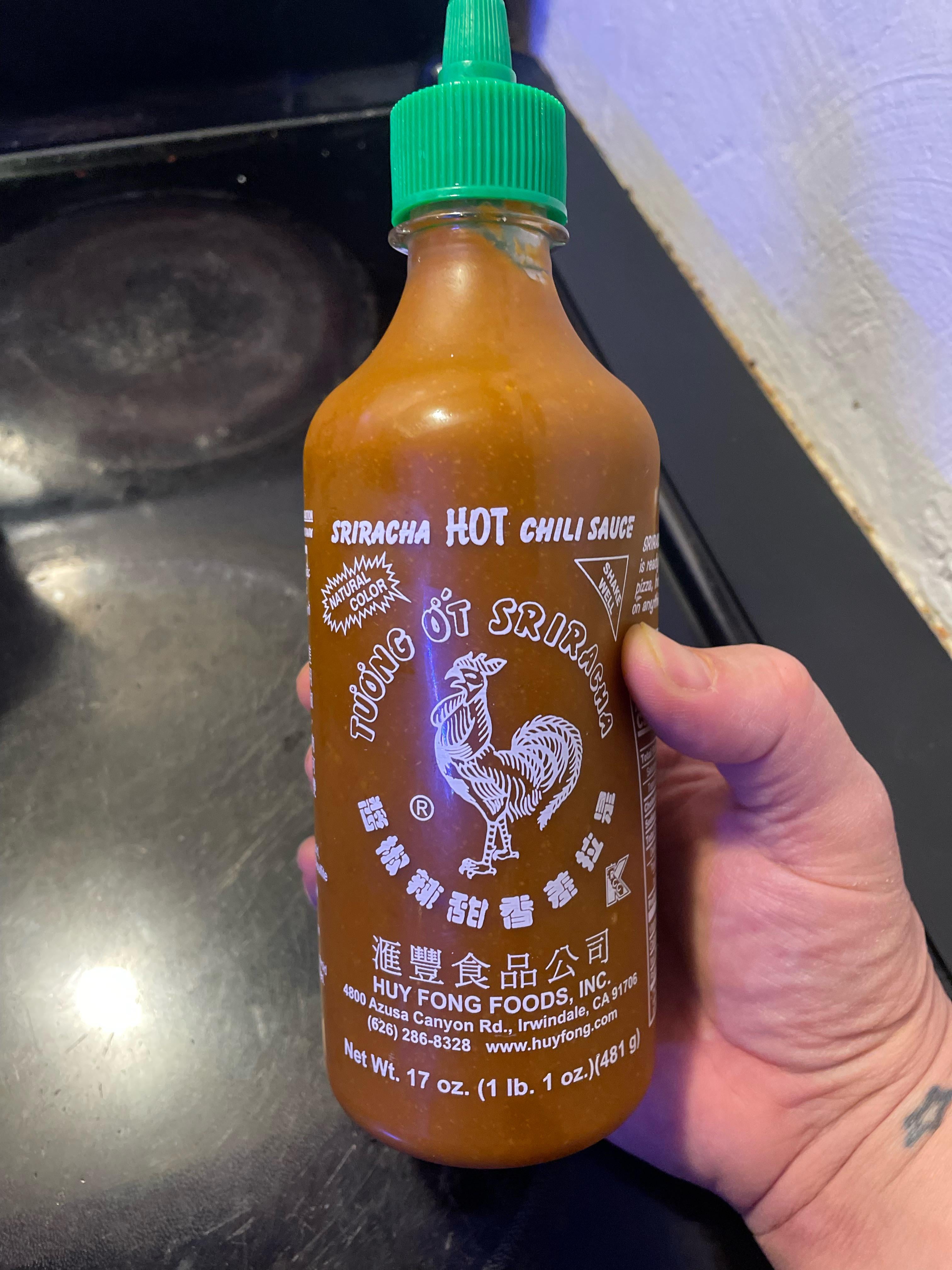Is this a normal color of sriracha since all of the issues the last ...