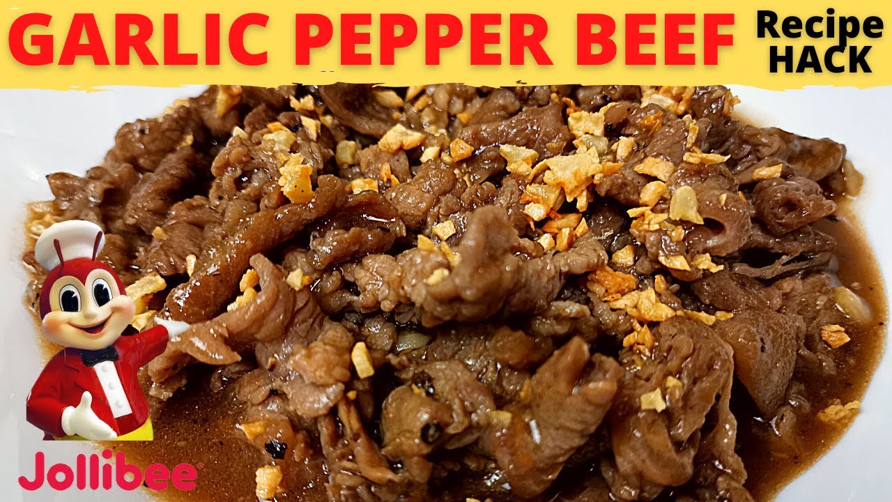 GARLIC PEPPER BEEF| EASY Beef Recipe | How To Cook Garlic Pepper Beef ...