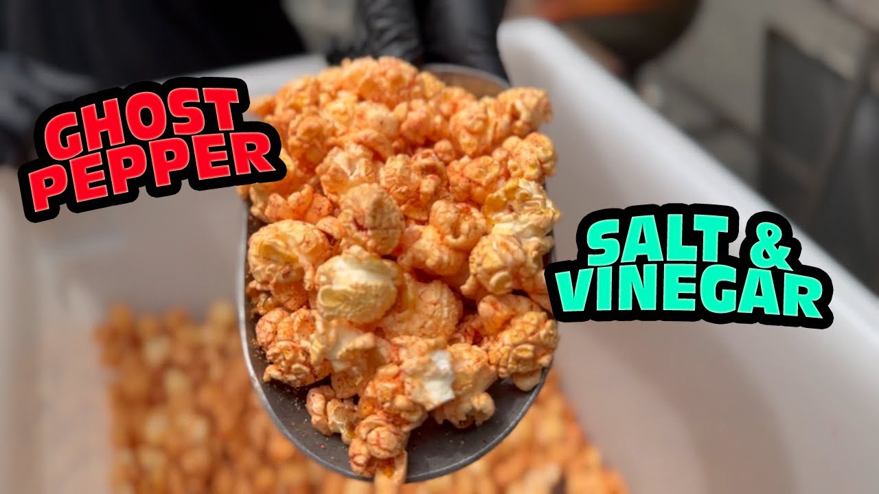 Ghost Pepper Salt and Vinegar Popcorn Recipe - Chili Chili