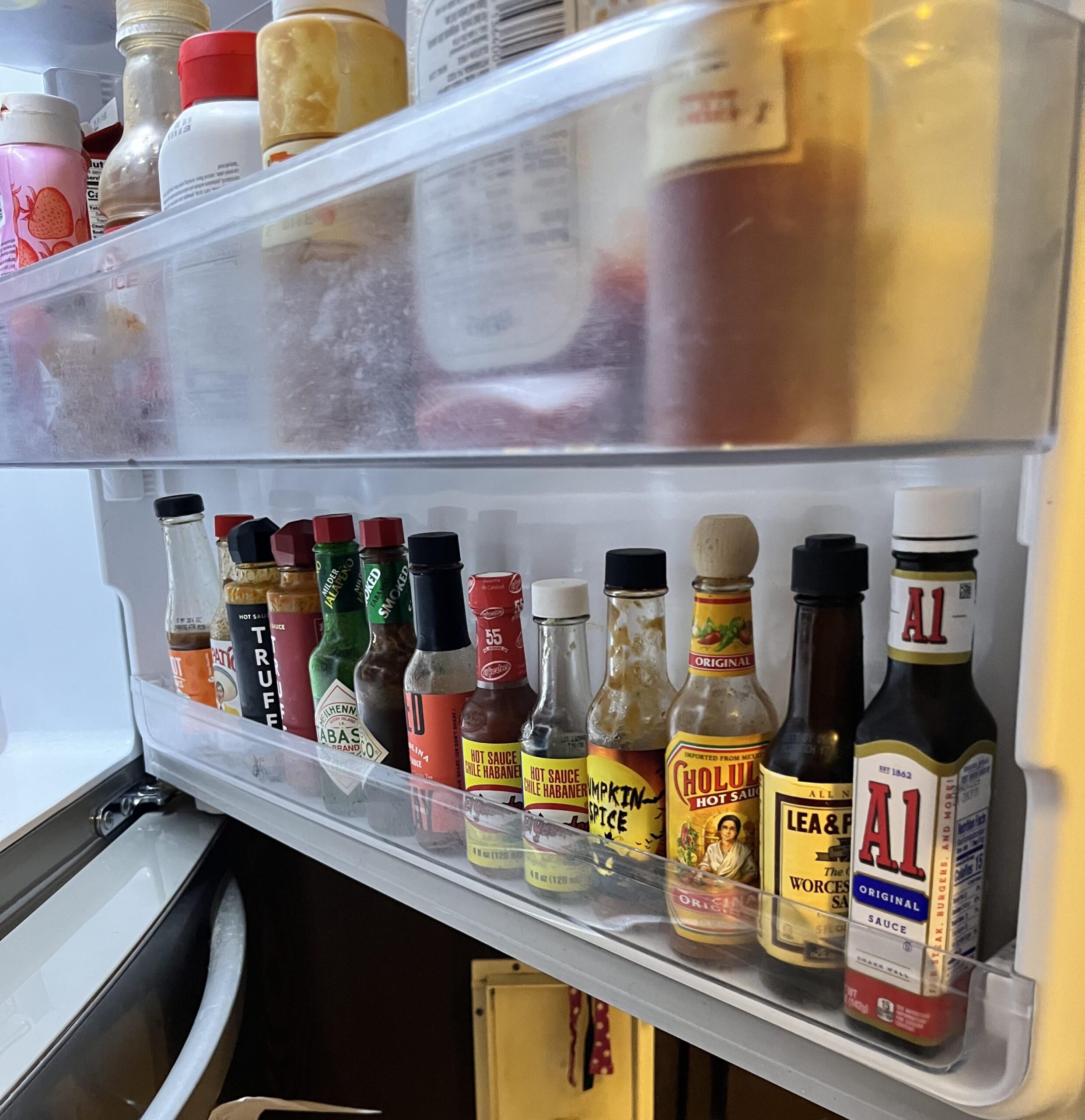 Did your fridge come with a sauce rack? - Chili Chili