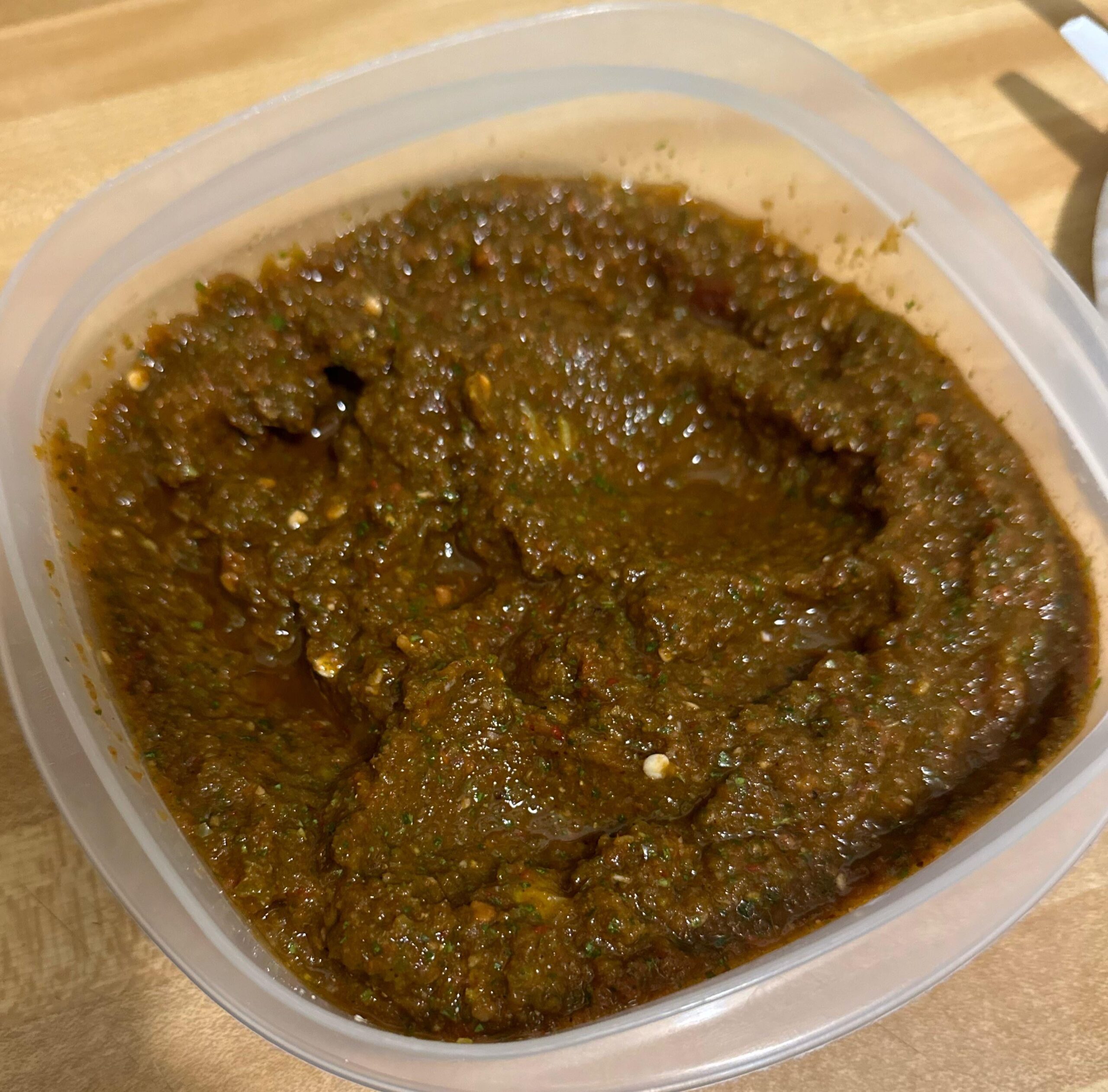 Had some items to use before they went bad so I made some kitchen sink ...