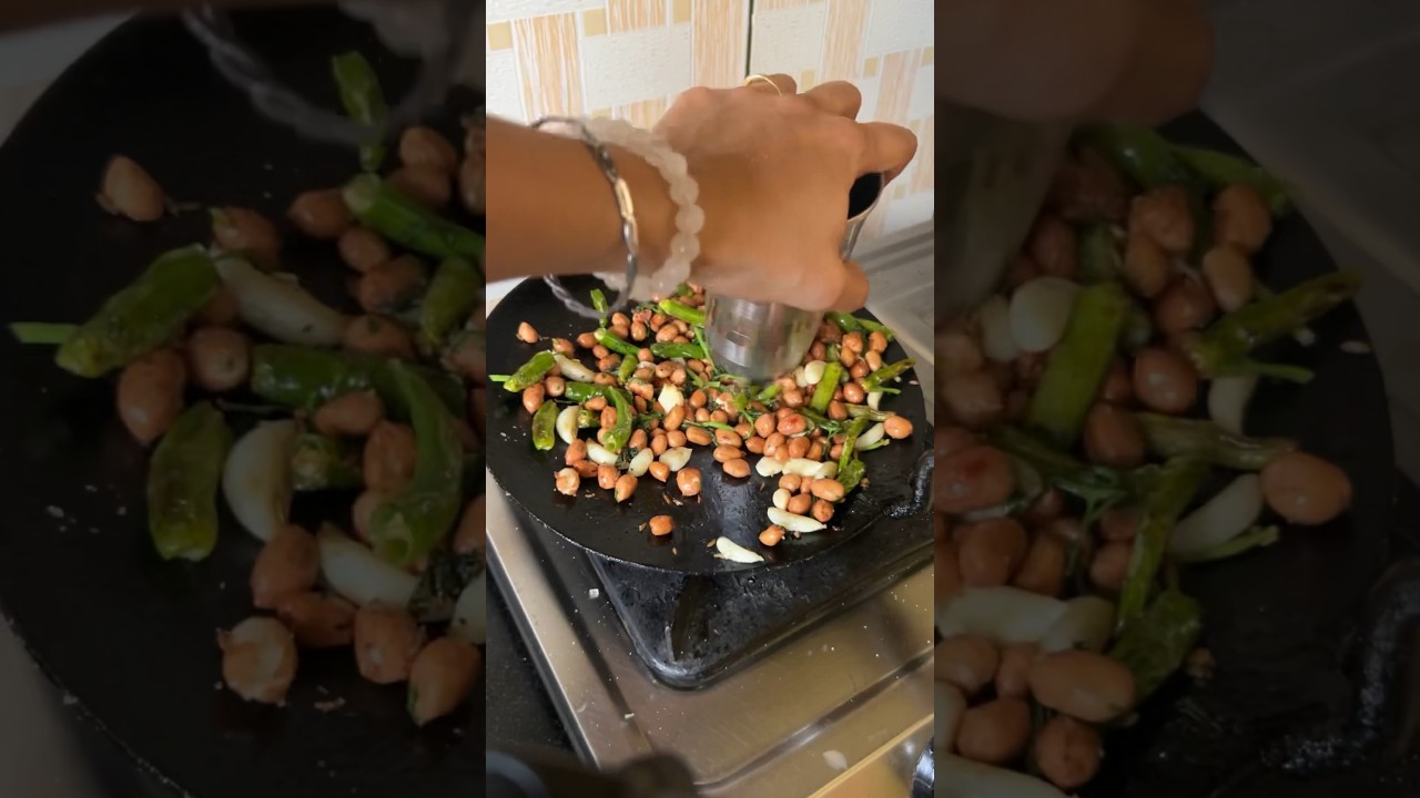 Authentic Maharashtrian thecha recipe | thecha recipe | hari mirch ka ...