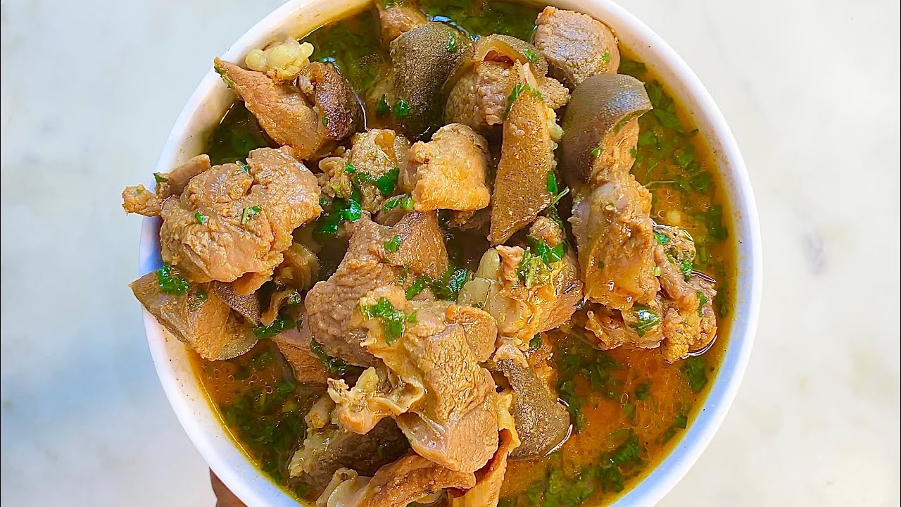GOAT MEAT PEPPER-SOUP RECIPE - Chili Chili