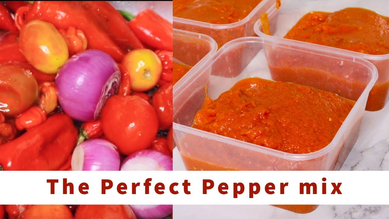How to make the best pepper mix for your stews and Jollof rice | it’s a ...