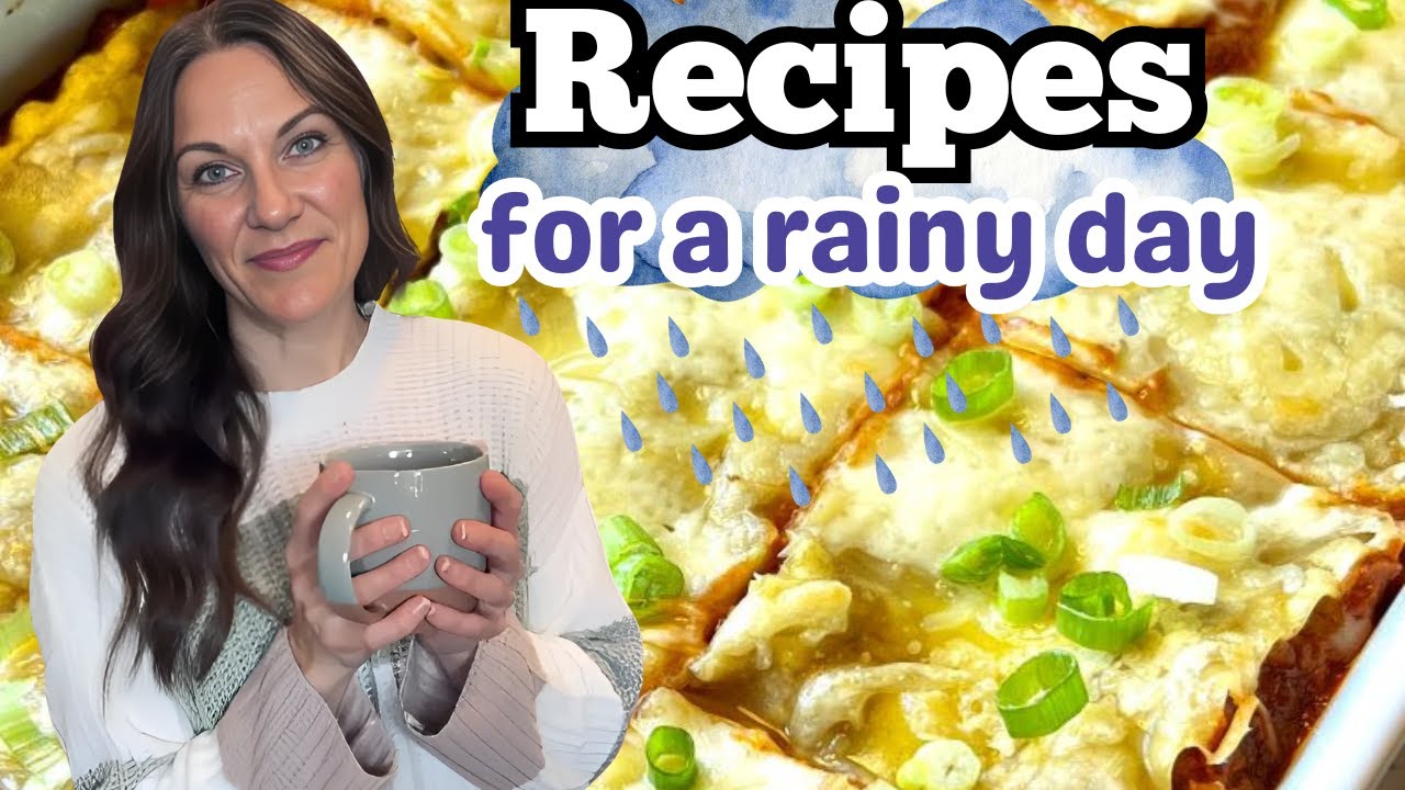 4 COMFORTING RECIPES you'll enjoy making on a rainy day | EASY RECIPES ...