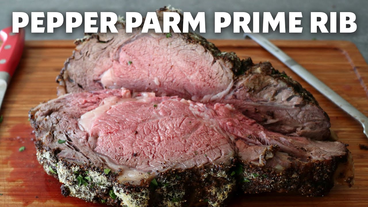 Pepper Parm Prime Rib | Perfectly Juicy Prime Rib Method | Food Wishes ...