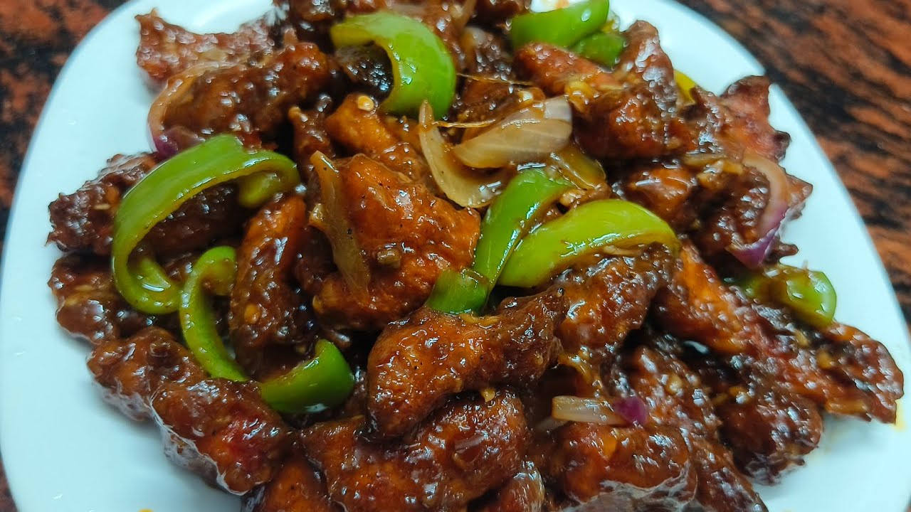 Chicken Chilli Recipe | Restaurant Style Chilli chicken Recipe - Chili ...