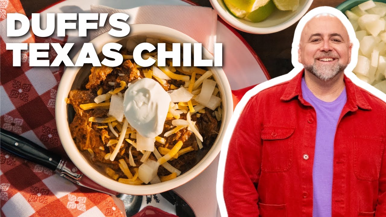 Duff Goldman's Texas Chili | Food Network - Chili Chili