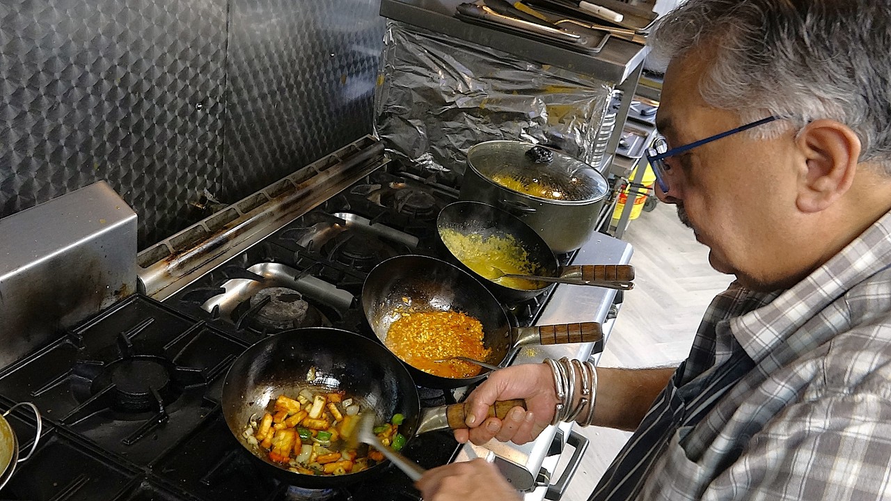 Paneer Bhurji | "Turbo" Chilli Paneer Fries | Dum Biryani | Tawa Aloo ...