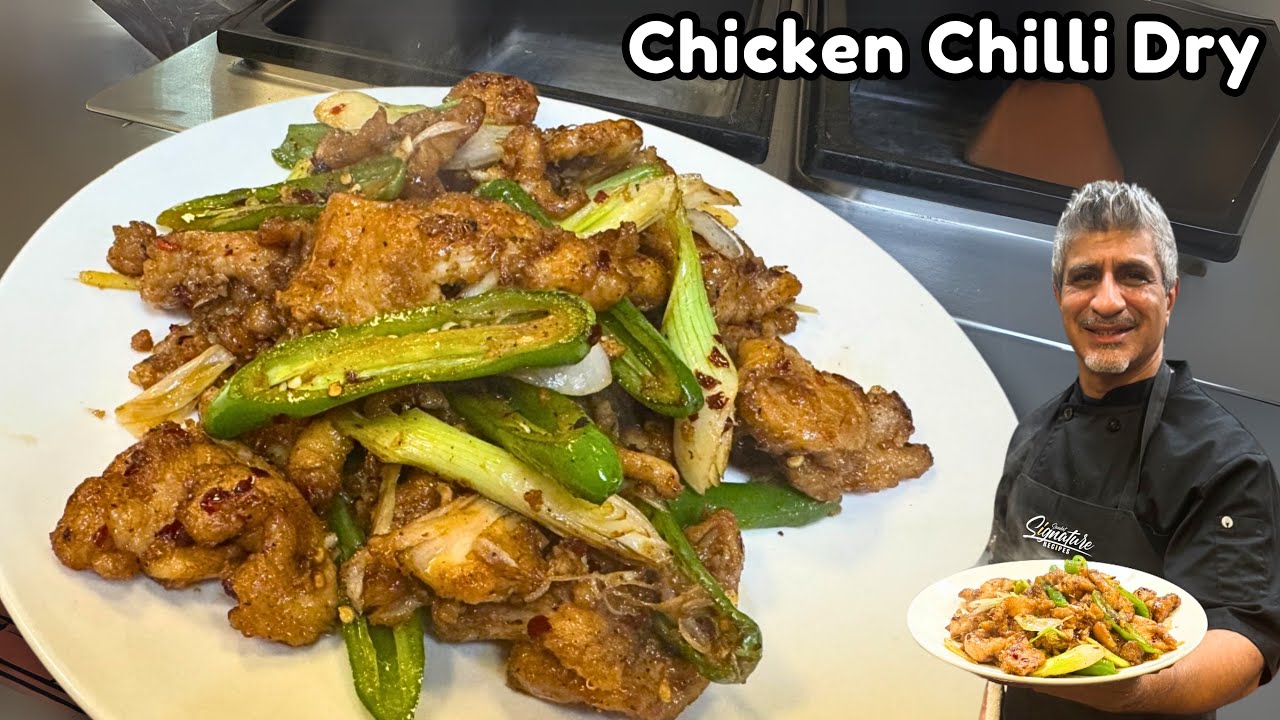 Chilli Chicken Recipe | Restaurant-Style Chilli Chicken Dry || Chef ...