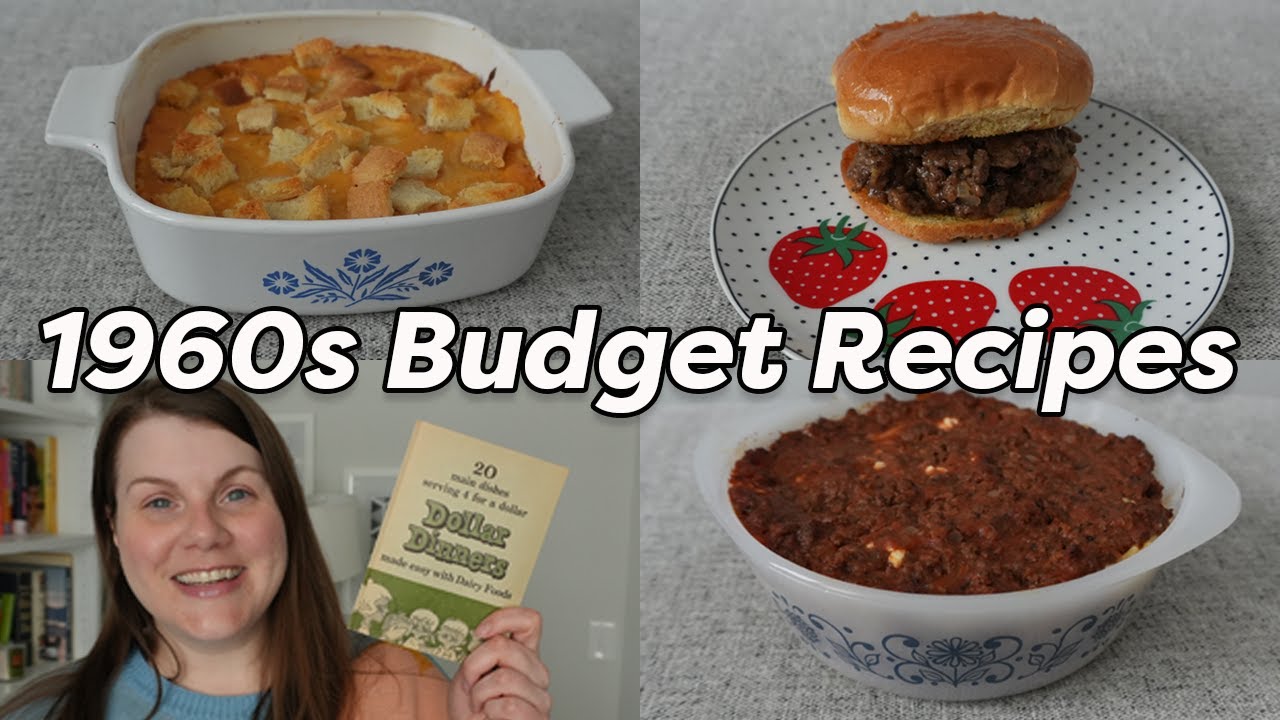 1960s BUDGET RECIPES - Want Easy Low Cost Dinners? Watch This! - Chili ...