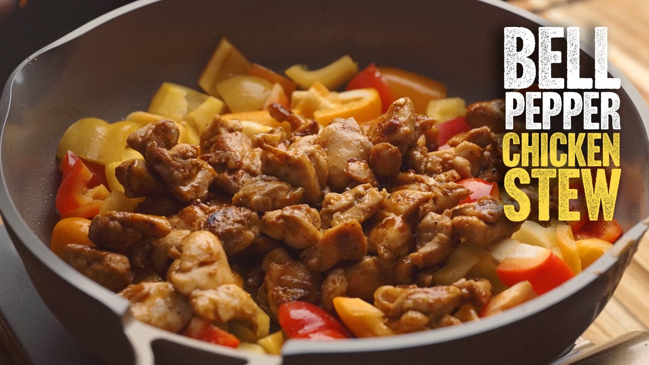 Bell Pepper Chicken Stew (Easy One-Pot Dinner Recipe) - Chili Chili