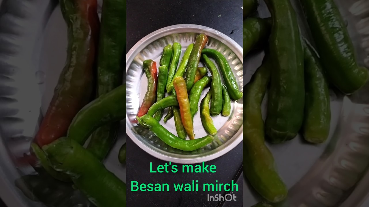 The Best Besan Wali Mirchi Recipe - Chili Chili