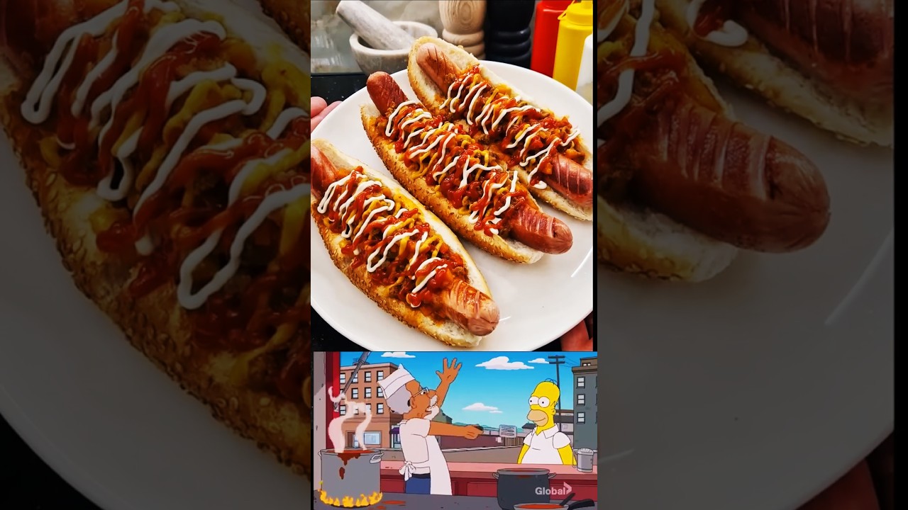 The Surprising Truth About Simpsons Inspired Chili Dogs With Mustard ...