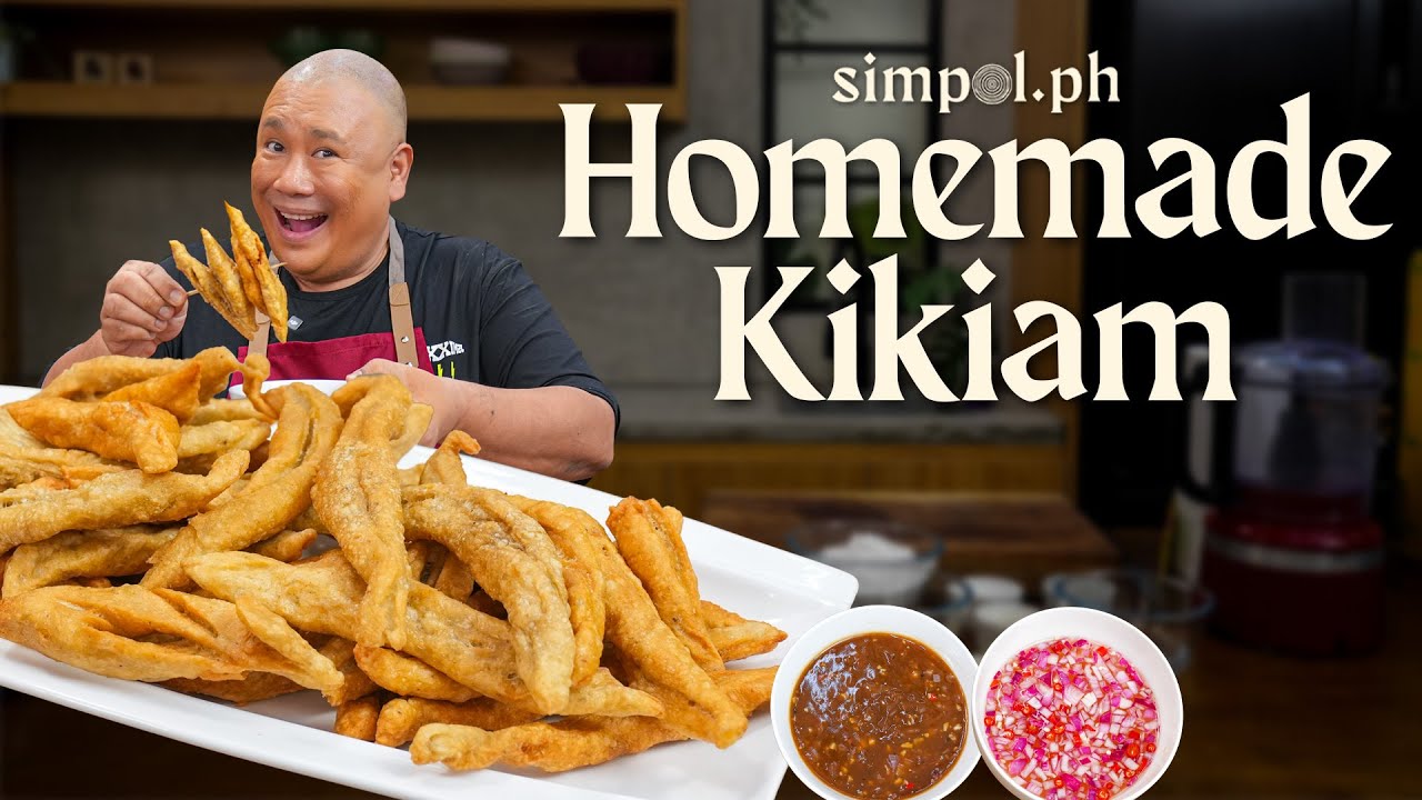 Homemade Kikiam Recipe with Manong Sauce and Vinegar Dip | Filipino ...