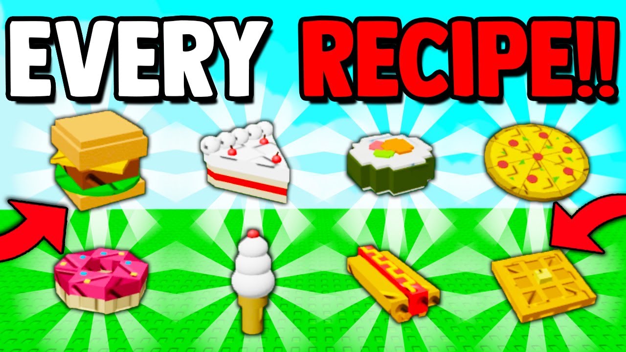 EVERY RECIPE in Grow a Garden ROBLOX - Chili Chili