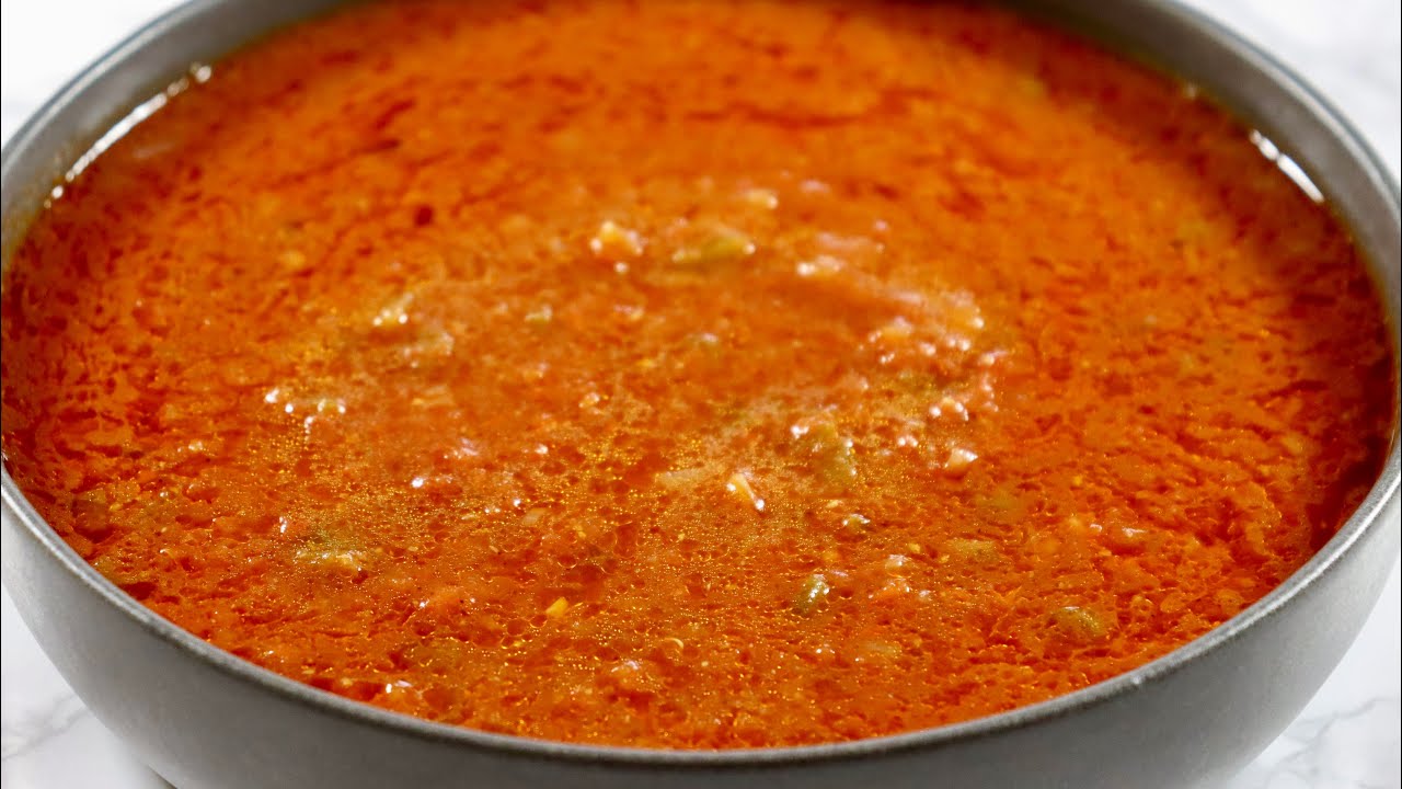 EASY AND DELICIOUS TOMATO GRAVY WITH BELL PEPPERS | TOMATO GRAVY ...