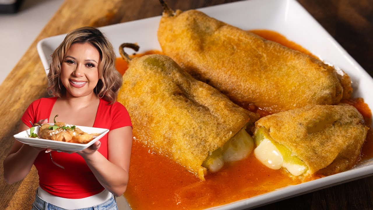 How to Make Easy Hatch CHILE RELLENOS - Chili Chili