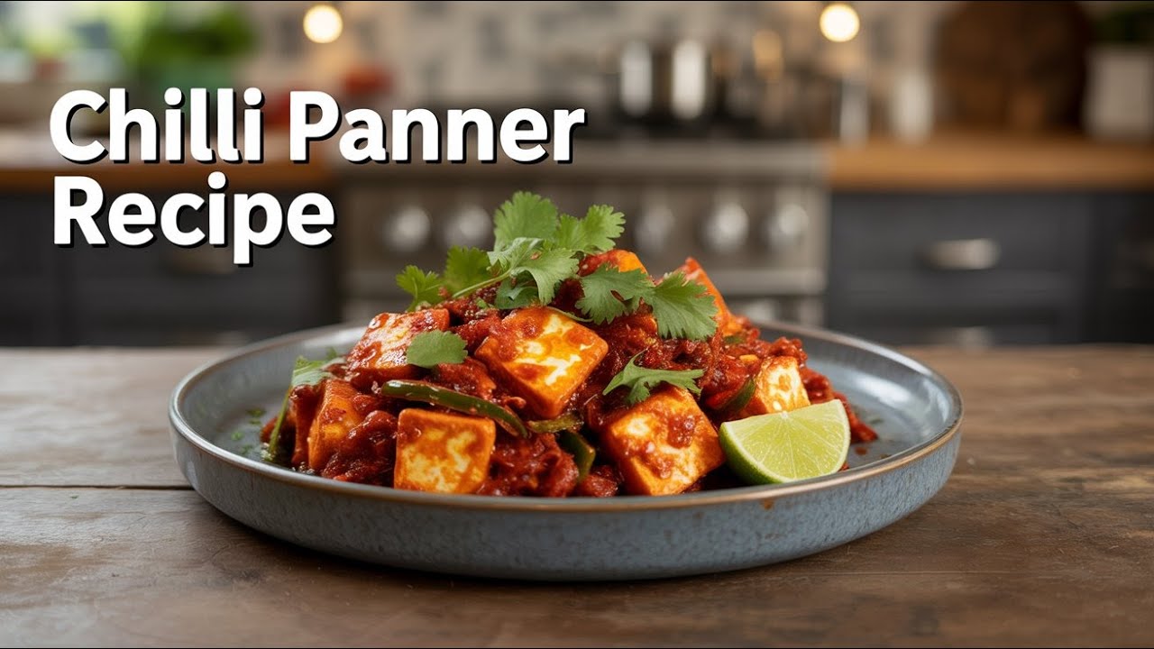 Chilli Paneer Recipe | Restaurant Style Indo-Chinese Starter | Easy ...