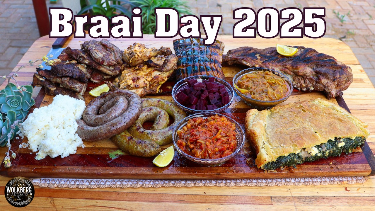 2025 South African Heritage "Braai" day | Ultimate Braai platter ...