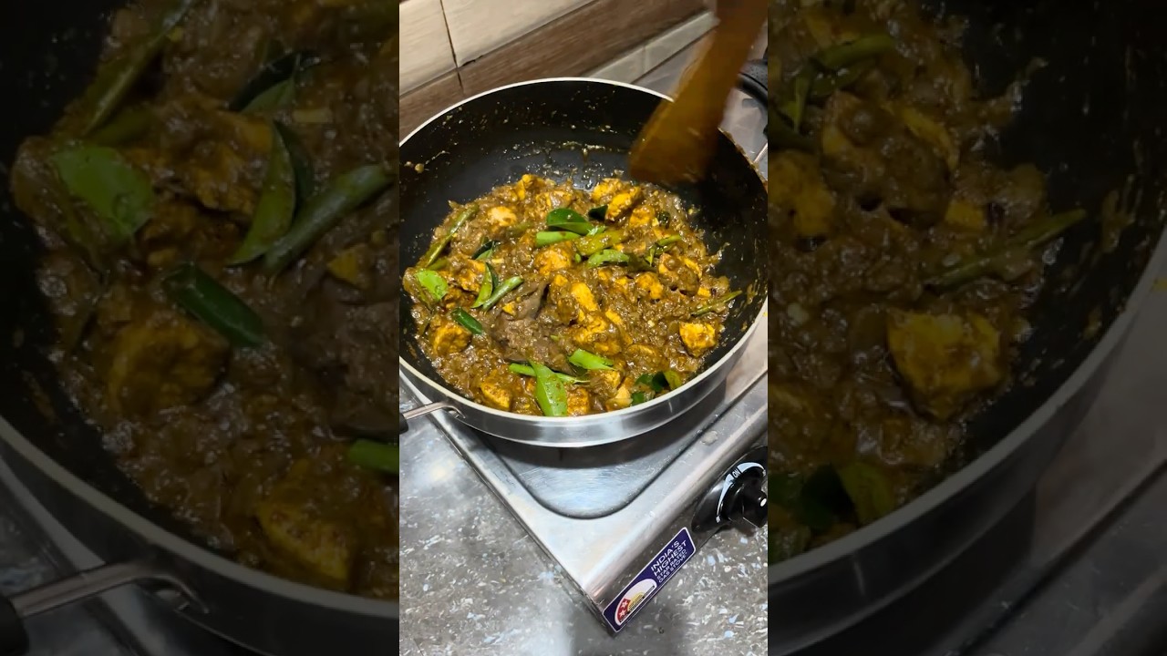 Pepper chicken recipe | Ridhan cooking vlogs #food #cooking #recipe ...