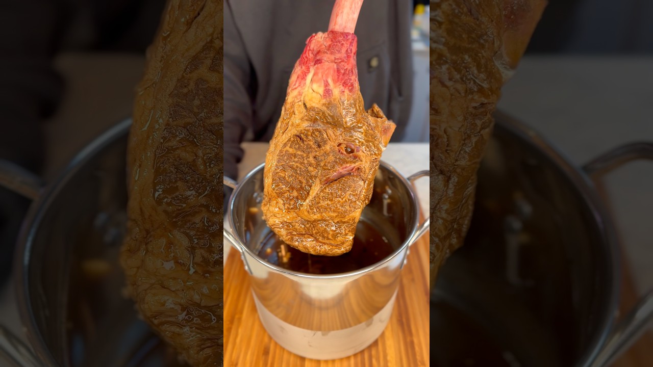 Dr Pepper Cured Wagyu Tomahawk Steak - Chili Chili