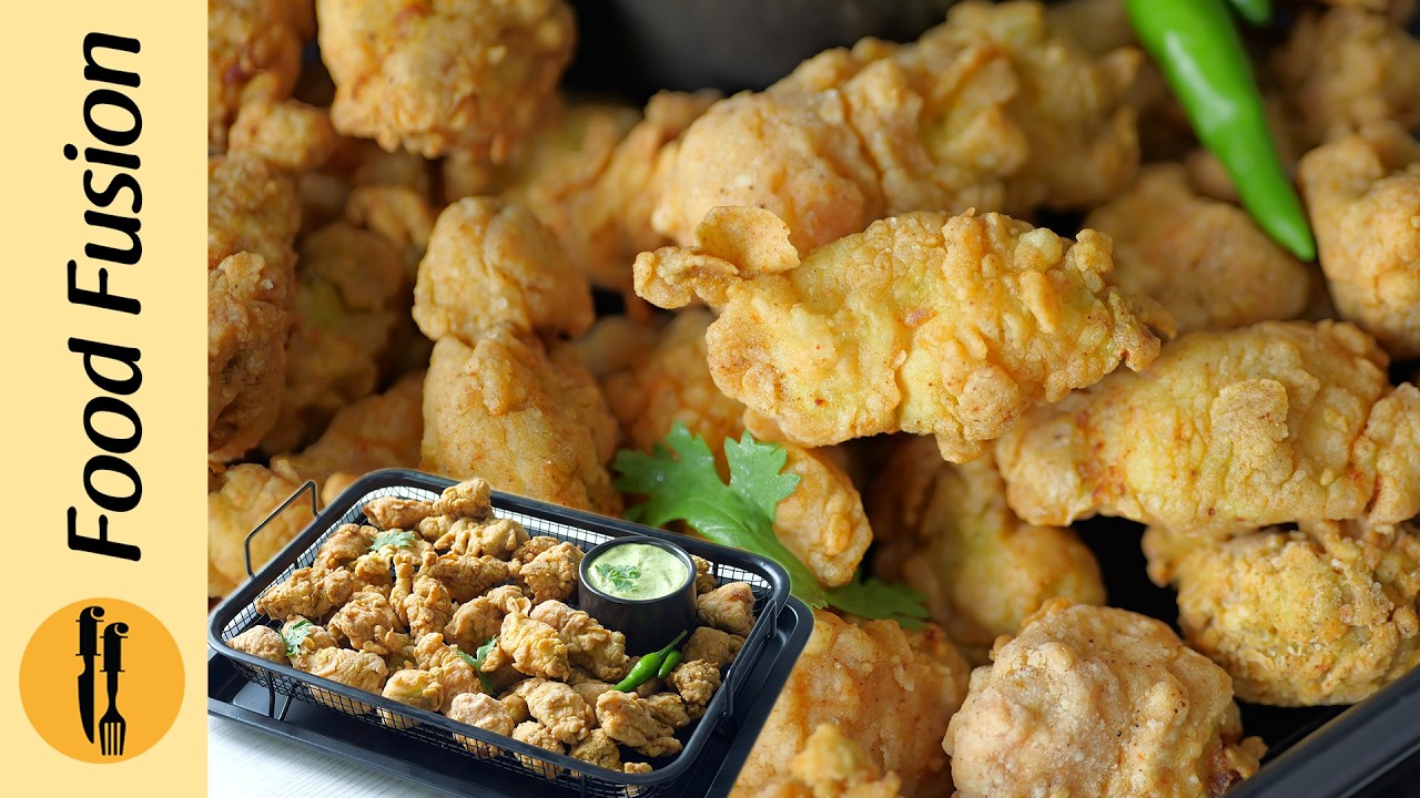 Green Chicken Hot Shots Recipe By Food Fusion - Chili Chili