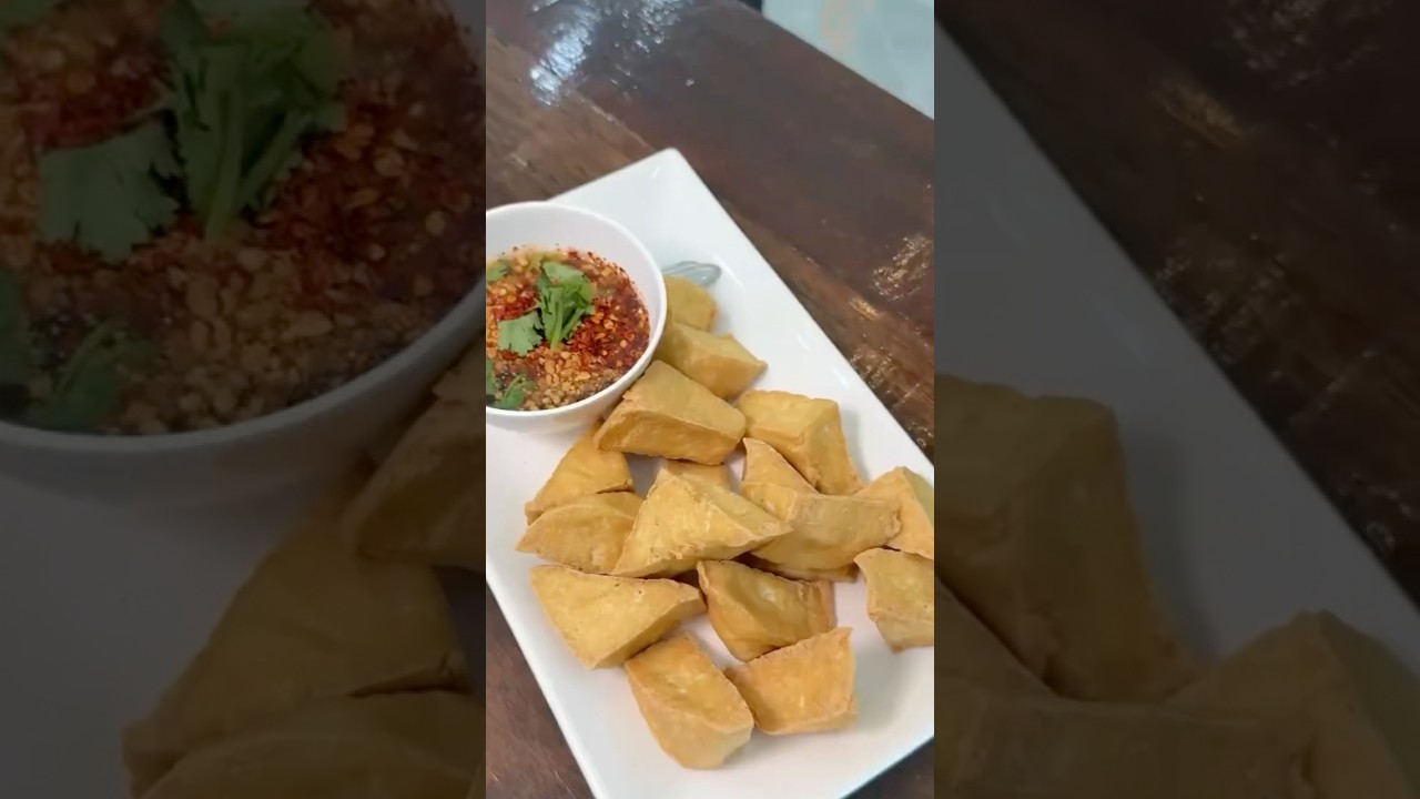 Crispy tofu meets chili magic #shorts #food #tips - Chili Chili