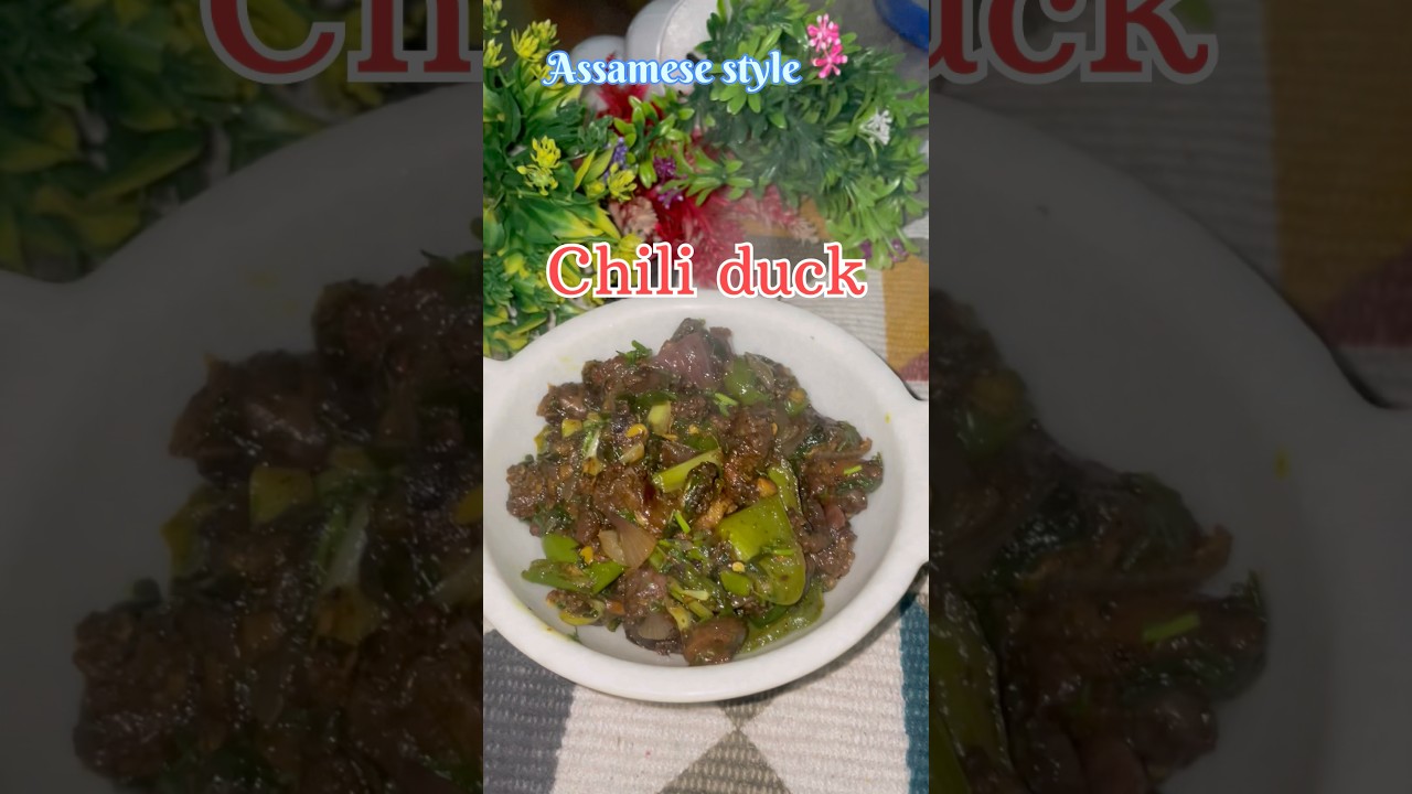 Spicy. Smoky. Assamese Chili Duck 🔥🦆Real taste, no shortcuts. - Chili Chili