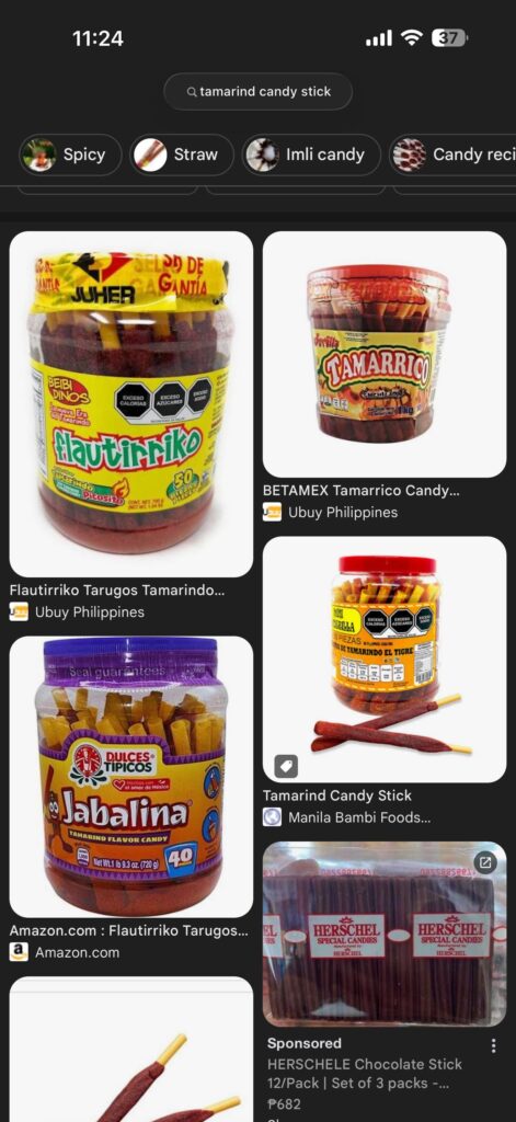 Tamarind Candy Straw - Chili Chili