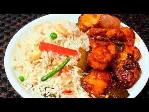 Restaurant Style Fried Rice & Chilli Chicken Recipe 😋 | Combo Lunch ...