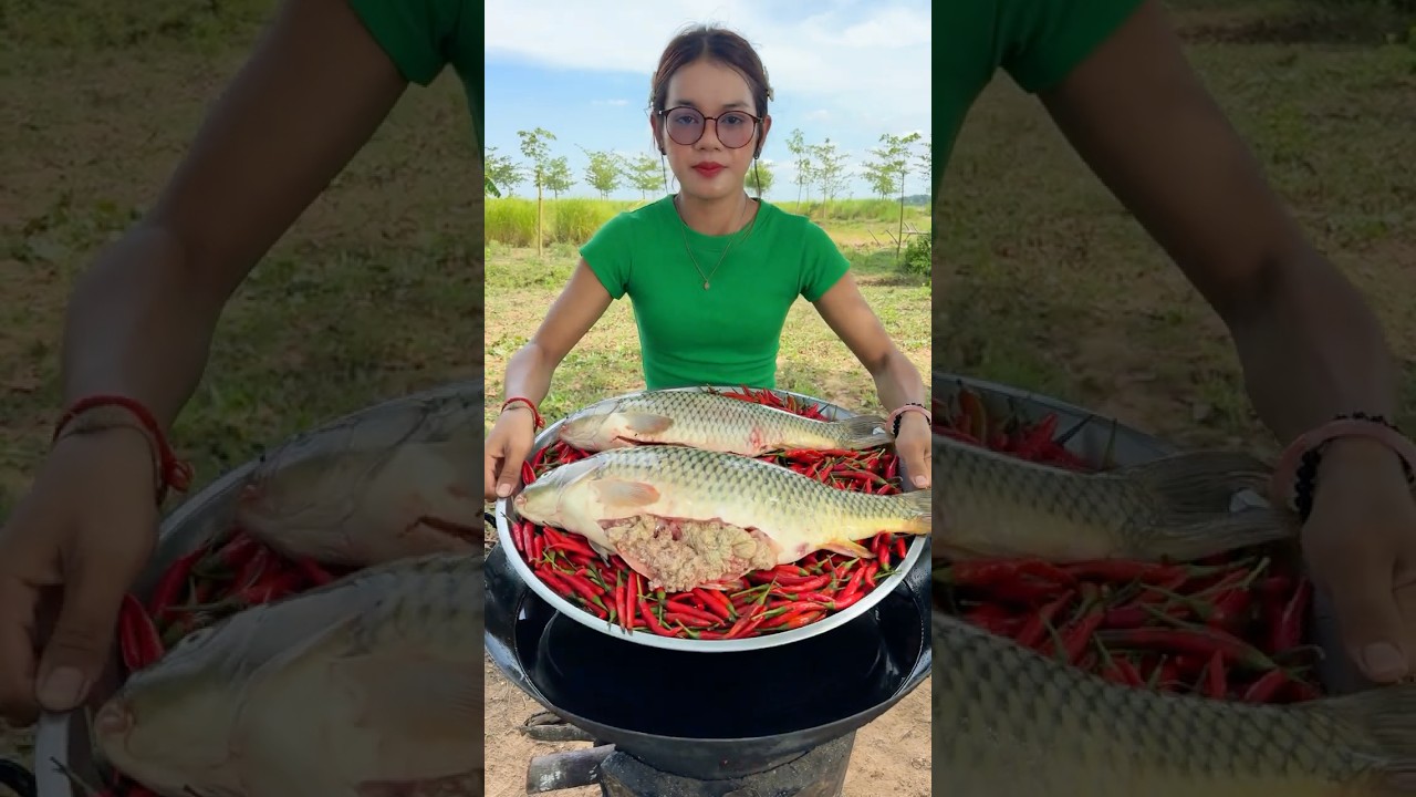 Cooking yummy deep fried fish with chili recipe - Chili Chili